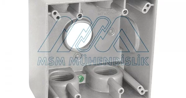 Double Junction Box – Four Outlets (IP66)EMT Conduit, IMC Conduit ...