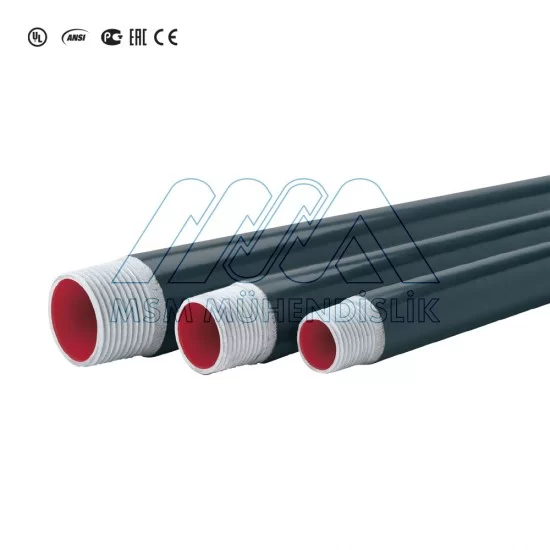 RSC Threaded PVC Coated Steel Conduit / Hot-Dip Galvanized Coating - PC ...