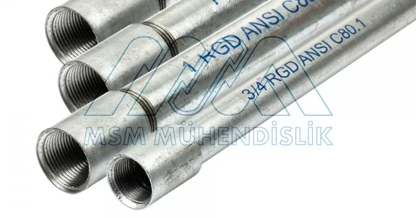 RSC Galvanized Steel Threaded Rigid Conduits / Hot-Dip Galvanized ...