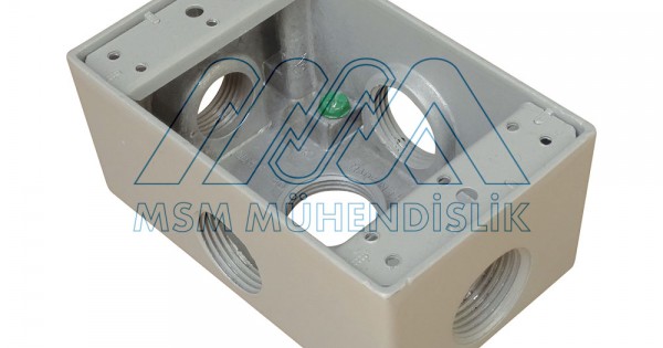 Single Junction Box – Five Outlets (IP66)EMT Conduit, IMC Conduit ...