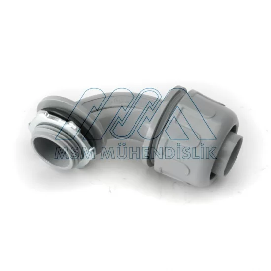 90° PVC Flexible Liquid-Tight Conduit Connector / Imported (IP65)EMT Conduit, IMC Conduit ...